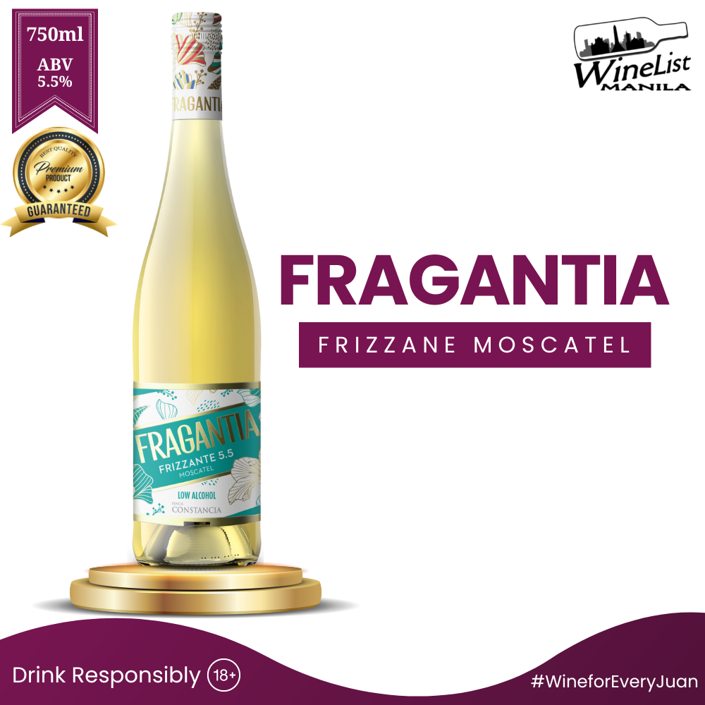 Fragantia Frizzante Moscatel 5.5% Alc. | Tierra de Castilla, Spain ...