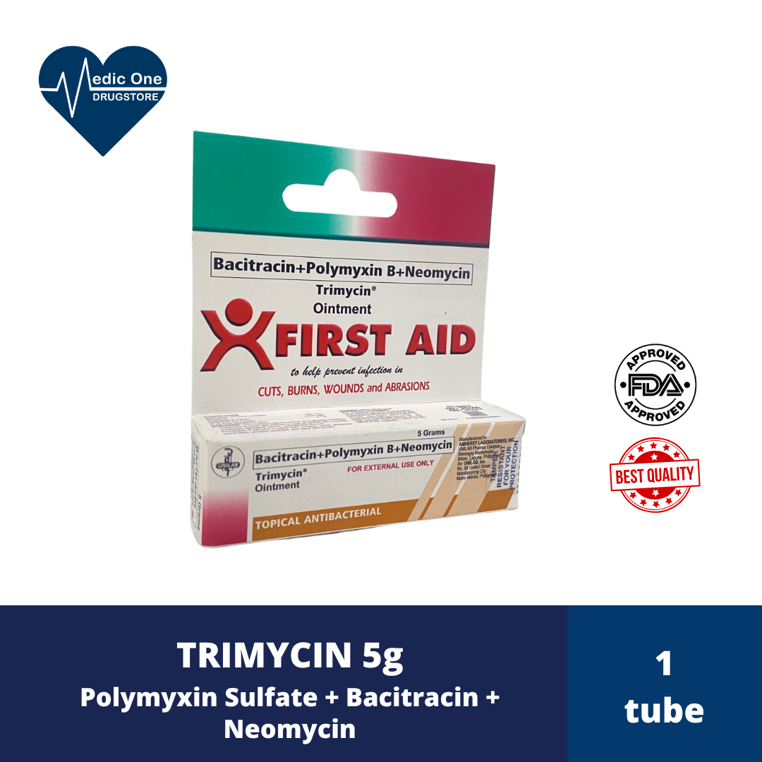 Trimycin Topical Ointment 5g First Aid Ointment | Medic One Drugstore ...