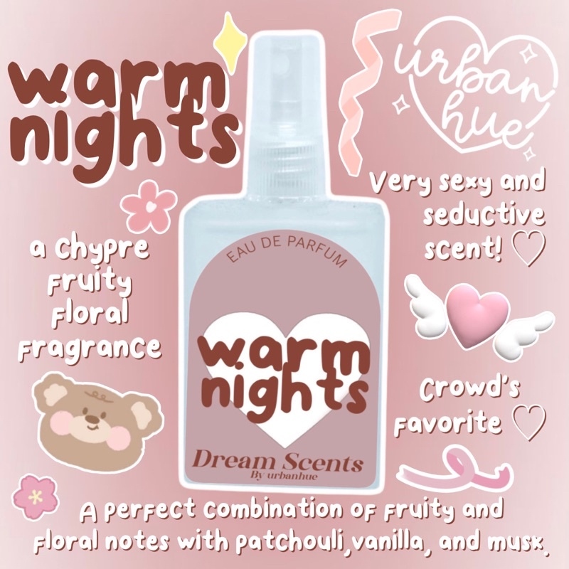 DREAM SCENTS BY URBANHUE OIL BASED PERFUME 50ML | Lazada PH