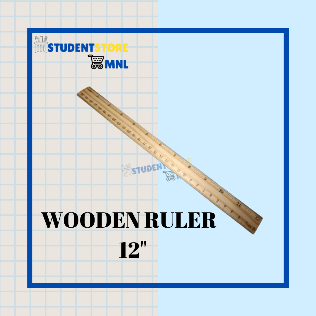 Wooden Ruler/dm Ruler Wood | Lazada PH