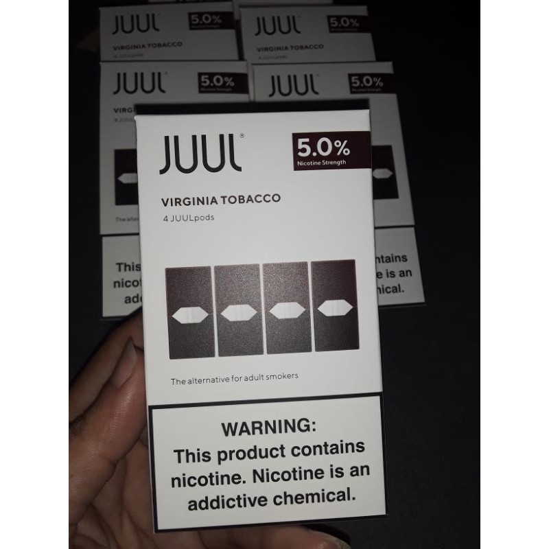 【Local delivery】 JUUL MENTHOL OR VIRGINA TOBACCO PODS 5 (MADE IN USA ...