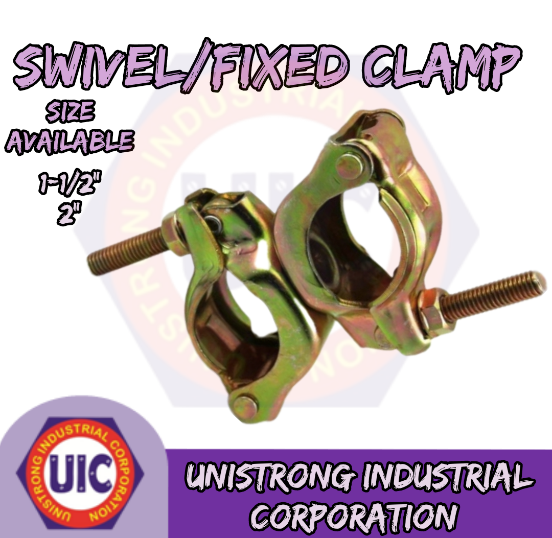 SWIVEL / FIXED CLAMP (1-1/2" , 2" ) | Lazada PH