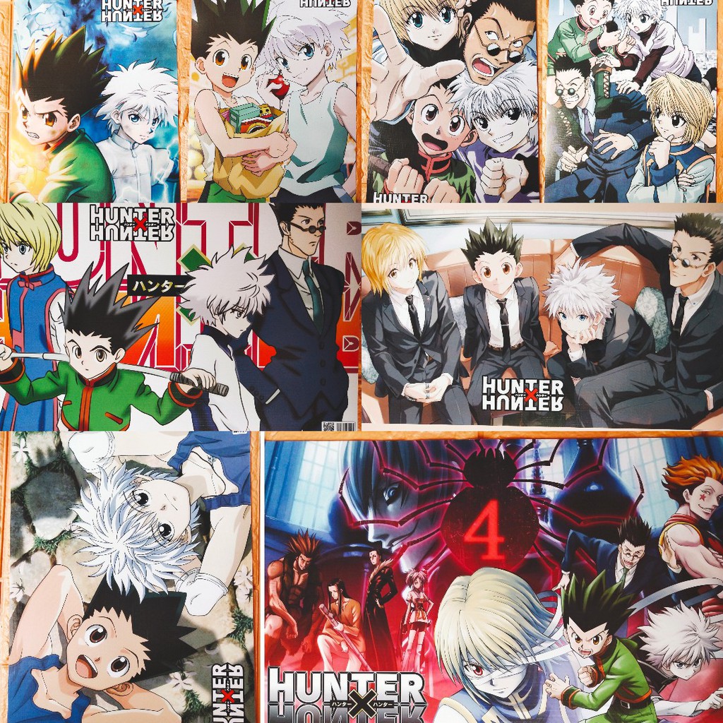 Hunter X Hunter Anime Poster - set of 8pcs hunterxhunter postersovu ...