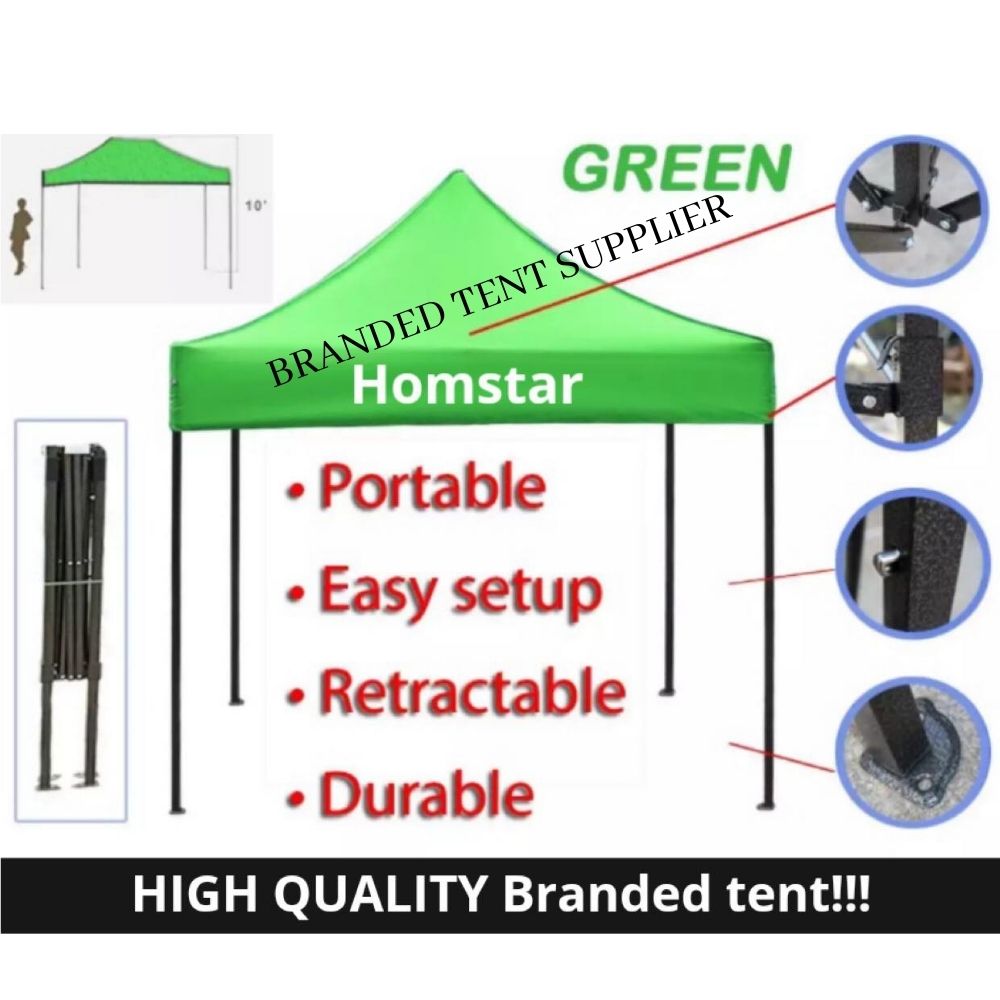 HOMSTAR ⭐"FRAME ONLY" RETRACTABLE TENT 2m x 3m ALL PURPOSE Tent | Lazada PH