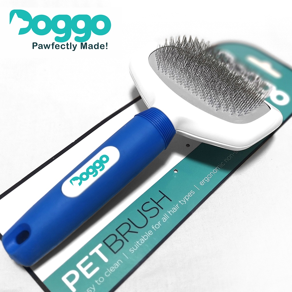 Doggo Easy Clean Slicker Brush (Large Size) | Lazada PH