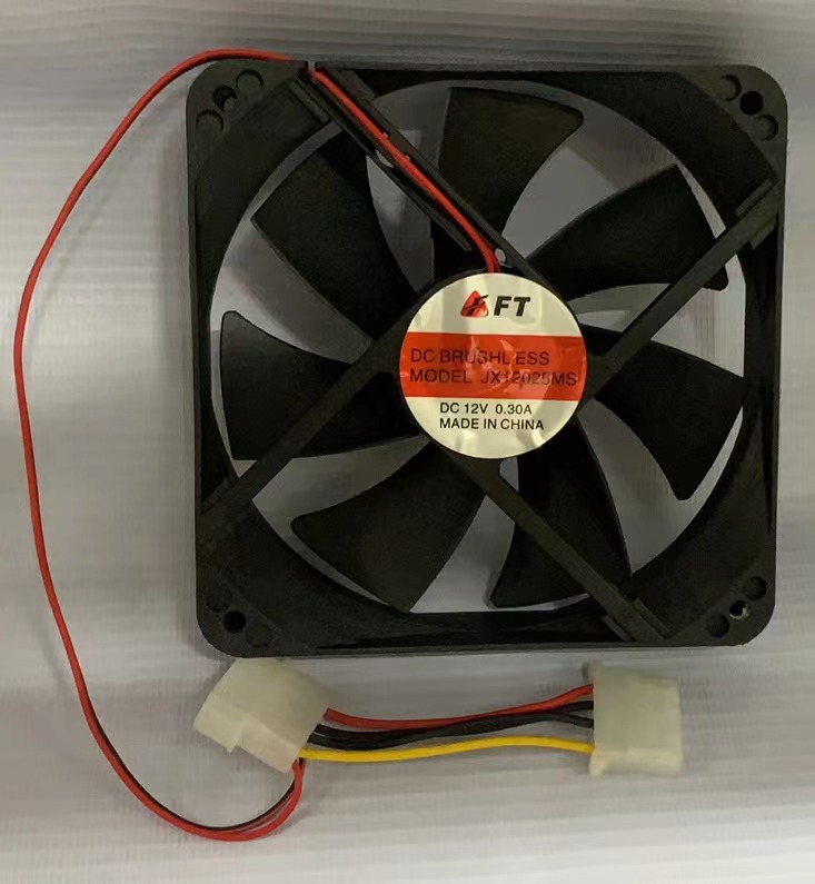 FT STAR FAN 12V 80mm, PC Computer Case Cooling Fan Blower/CPU Fan ...