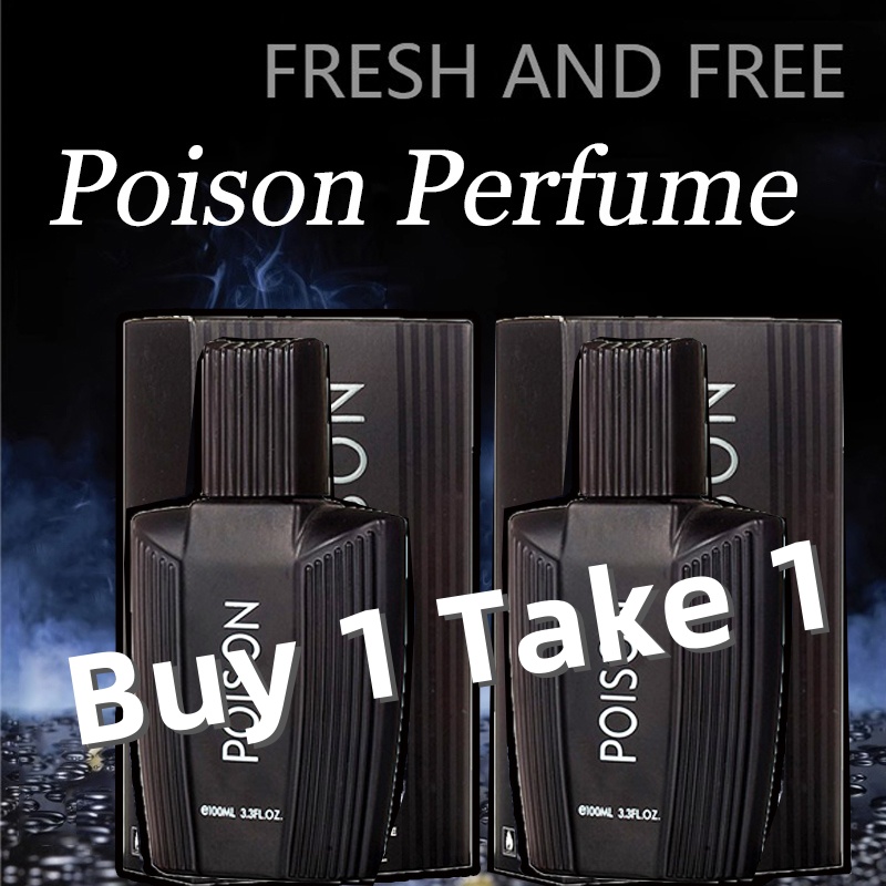 【Buy 1 Take 1】POISON PERFUME SPRAY FOR MEN AND WOMEN Long Lasting ...
