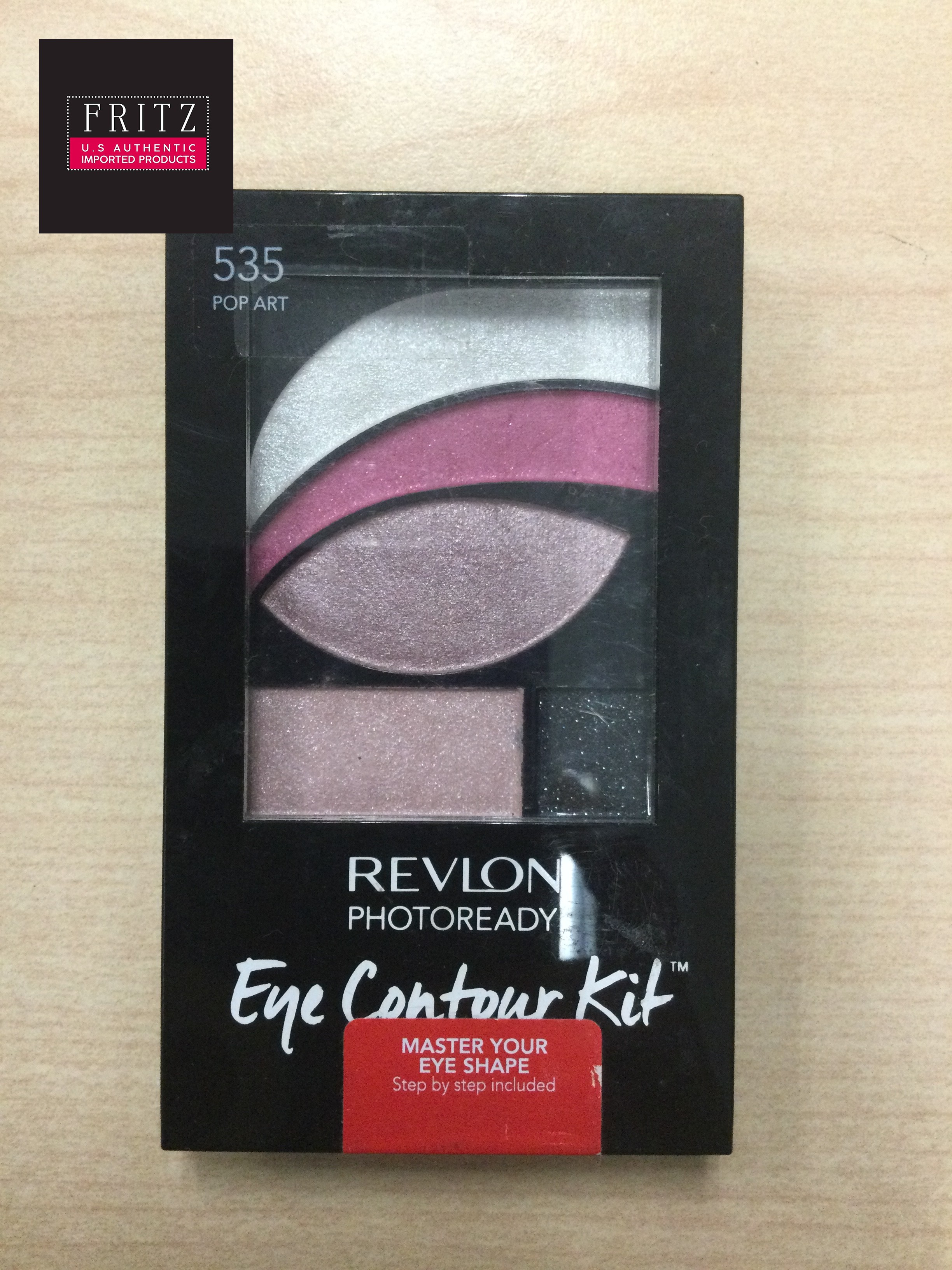 Revlon PhotoReady Eye Contour Kit, Eyeshadow Palette with 5 Wet/Dry ...