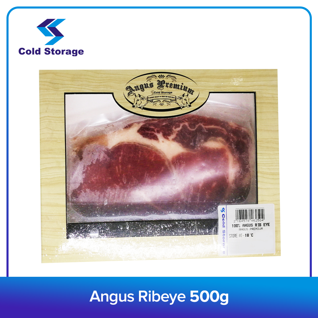 Cold Storage Frozen Angus Ribeye Steak 500g | Lazada PH