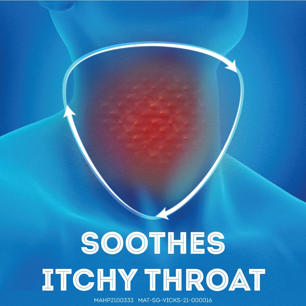 Vicks Vapocool Butter Menthol Candy Lozenges 24s (3.5g) Set of 2 ...