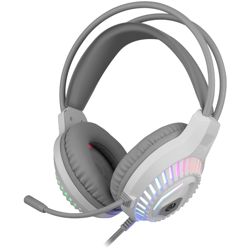 INPLAY H20 Gaming Headset RGB Light Noise Cancellation Wired Headphone ...