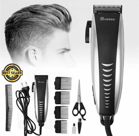 Professional Trimmer Set Hair Clipper Shaver Razor Adjustable Blade ...