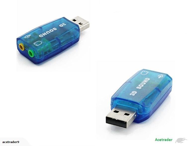 Usb Sound Card Audiocontroller 5.1(blue) | Lazada PH