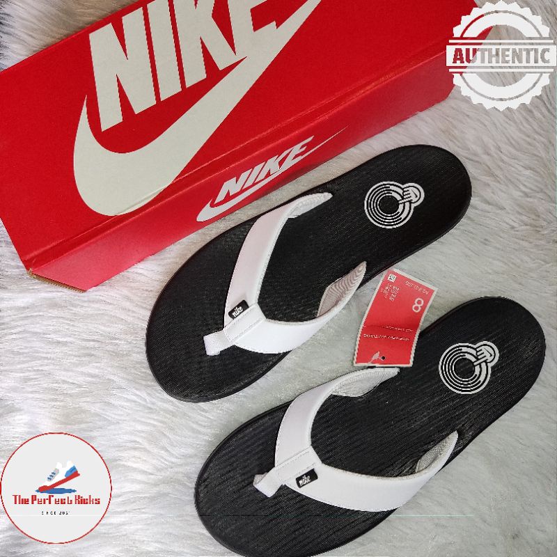 Nike Men's Kepa Kai Flip Flops White 100% Original and Legit Brand New ...