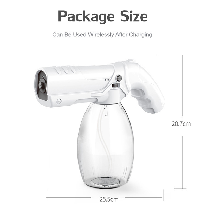 NO.2 Mall Disinfectant Spray Gun Electric Spray Gun Nano Blue Light ...