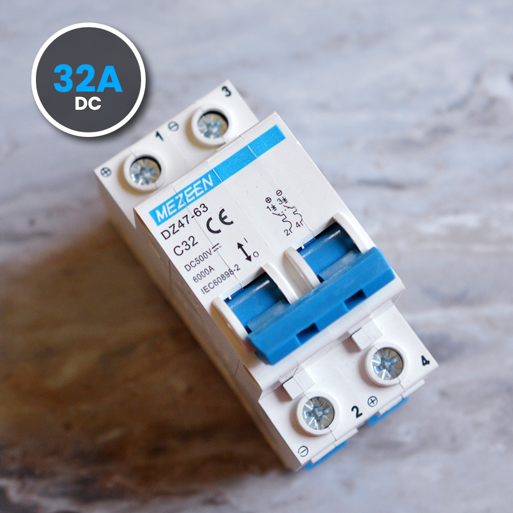 2P DC MCB 6KA Mini Circuit Breaker 6A 10A 16A 20A 32A 63A 80A 100A 125A | Lazada PH