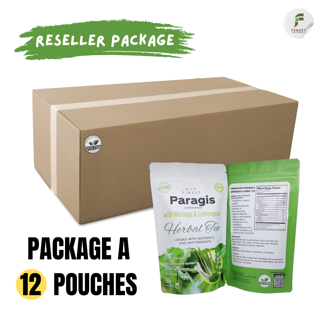 [RESELLER PACKAGE] Paragis with Moringa and Lemongrass Tea | Lazada PH