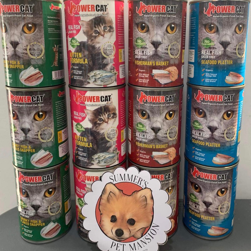 POWERCAT Canned Cat Food- 400g | Lazada PH