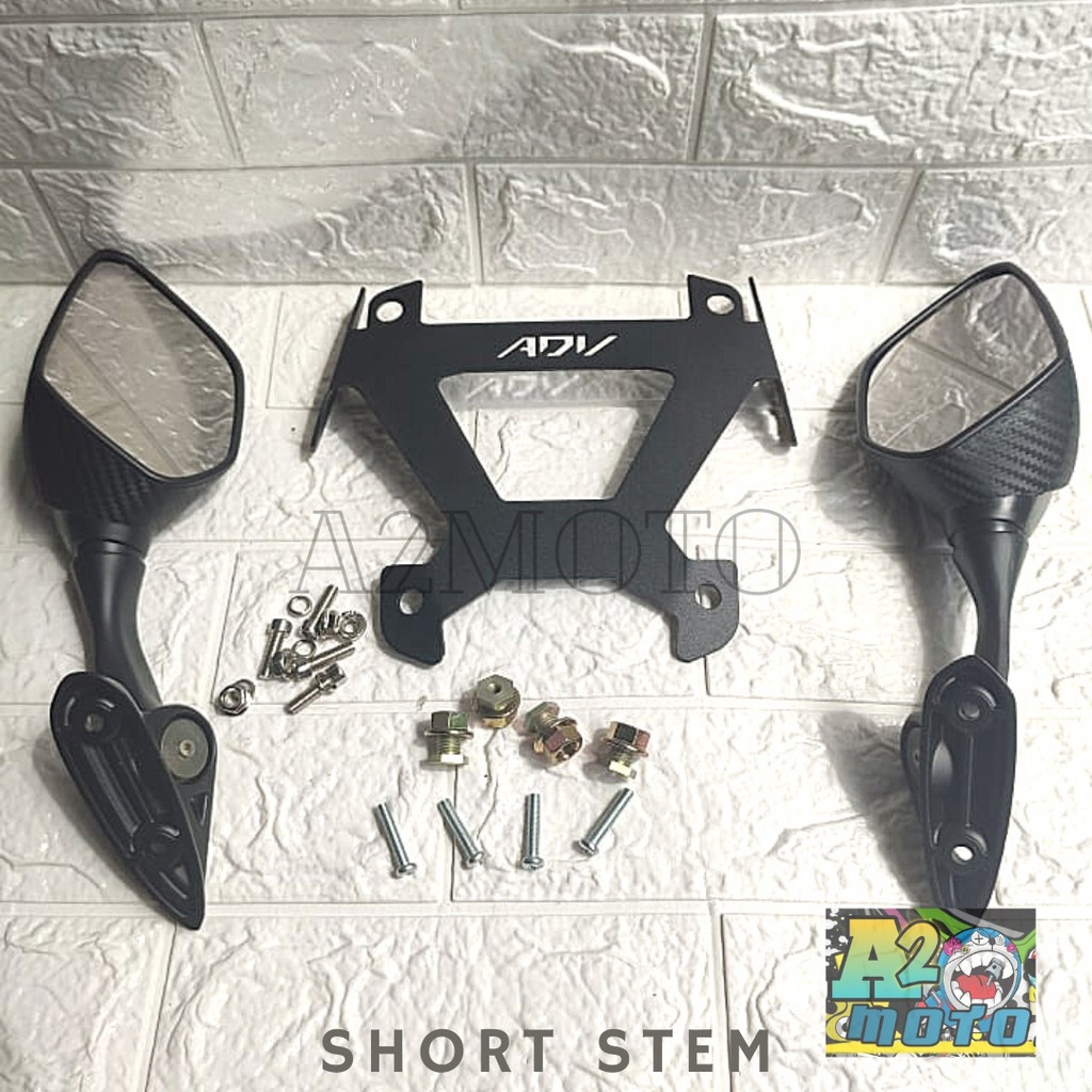 Honda ADV 150 160 Bracket for Side mirror and Visor Windshield | Lazada PH