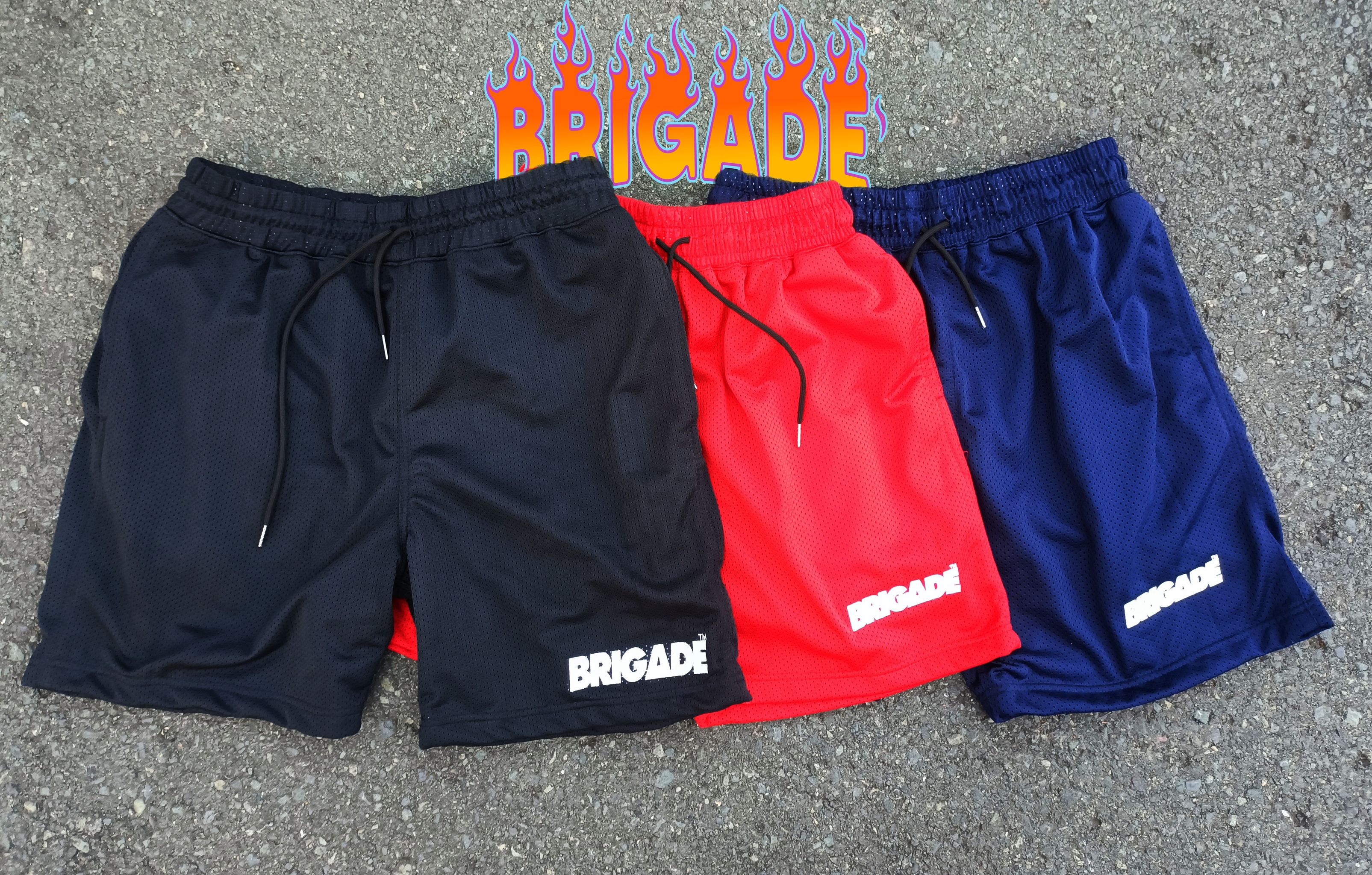 Brigade Clothing - Jersey Logo Short (red) | Lazada PH