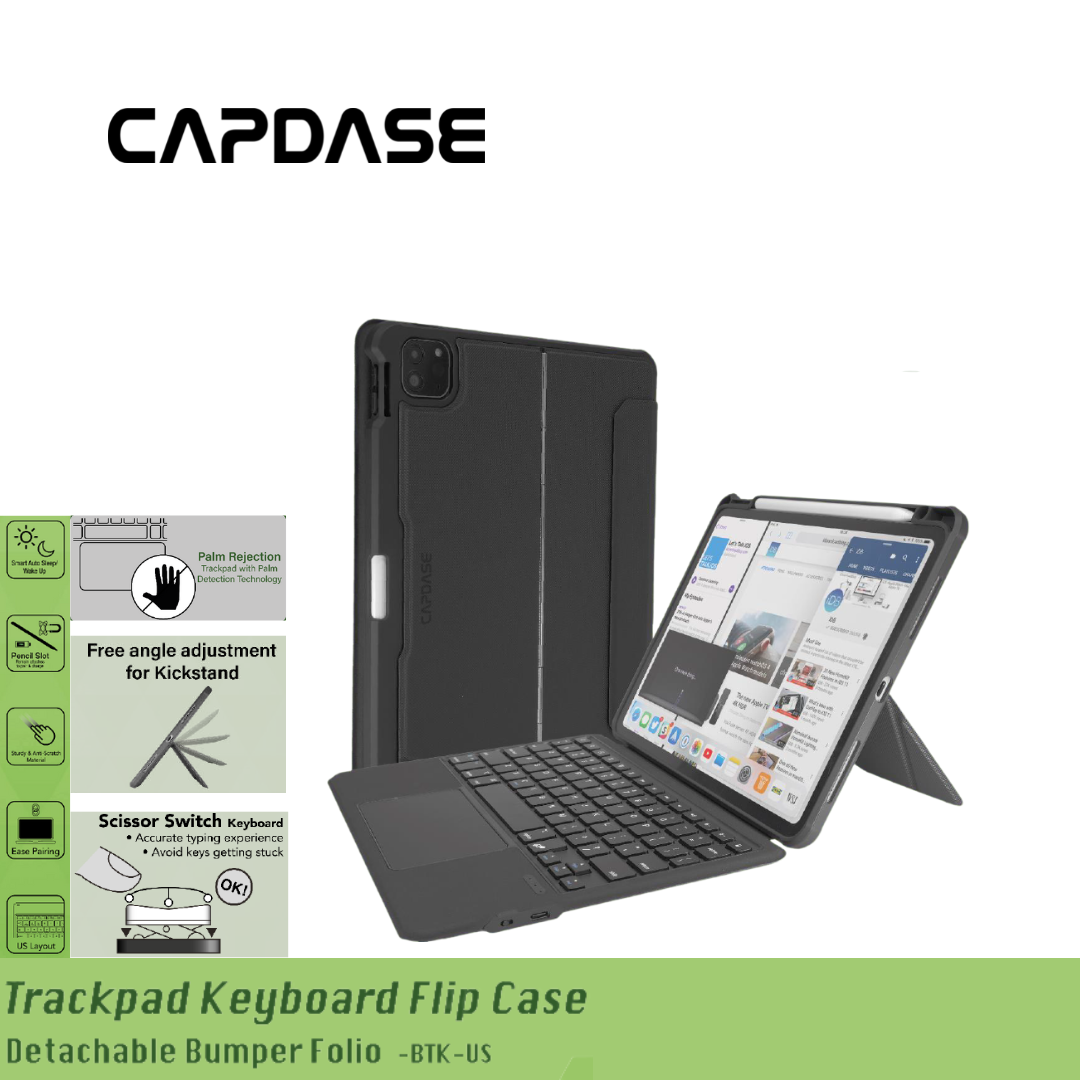 CAPDASE Detachable BT Keyboard Folio | Lazada PH