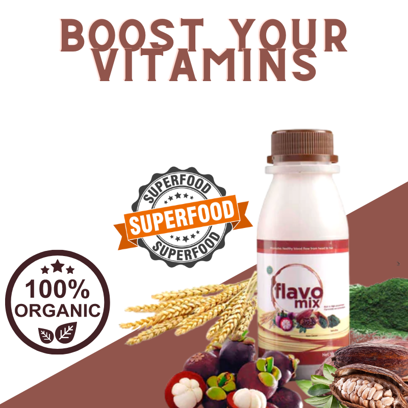 "Full Protection to Your Body💪" 1 Bottle Flavo Mix 4 Superfood Rich in ...