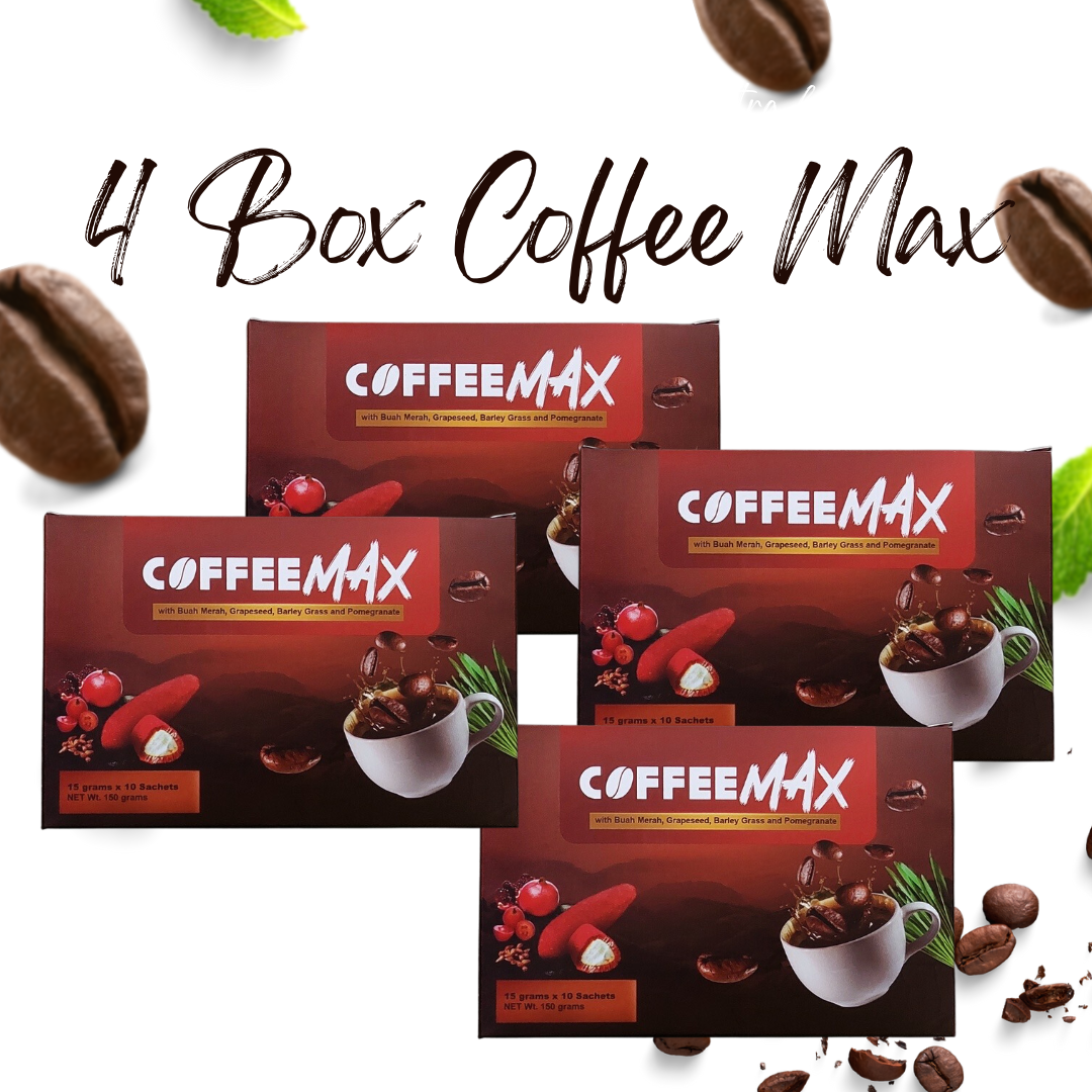 COFFEE MAX with 10 SACHETS Coffee, Energy Booster, pampalakas sa kalalakihan. pampasaya ng ...