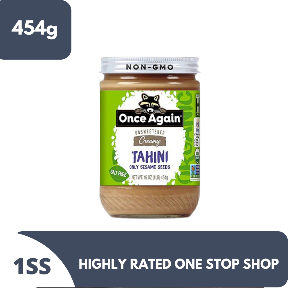 Once Again Unsweetened Creamy Tahini 454g | Lazada PH