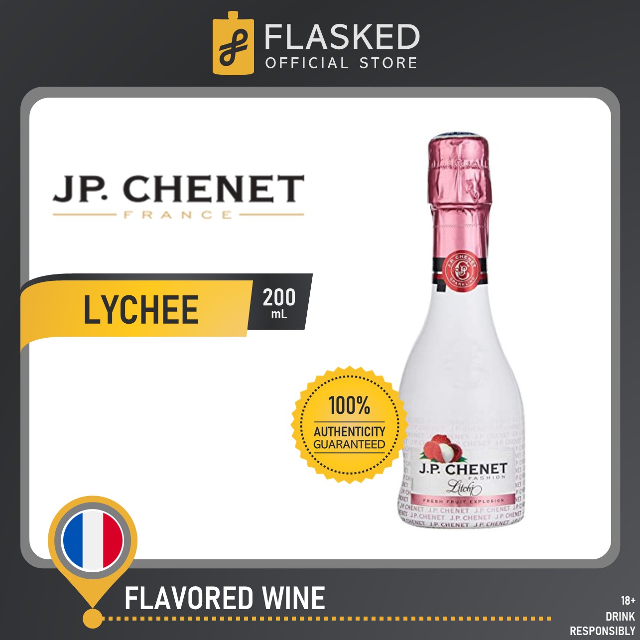 JP Chenet Lychee Sparkling Wine 200mL | Lazada PH