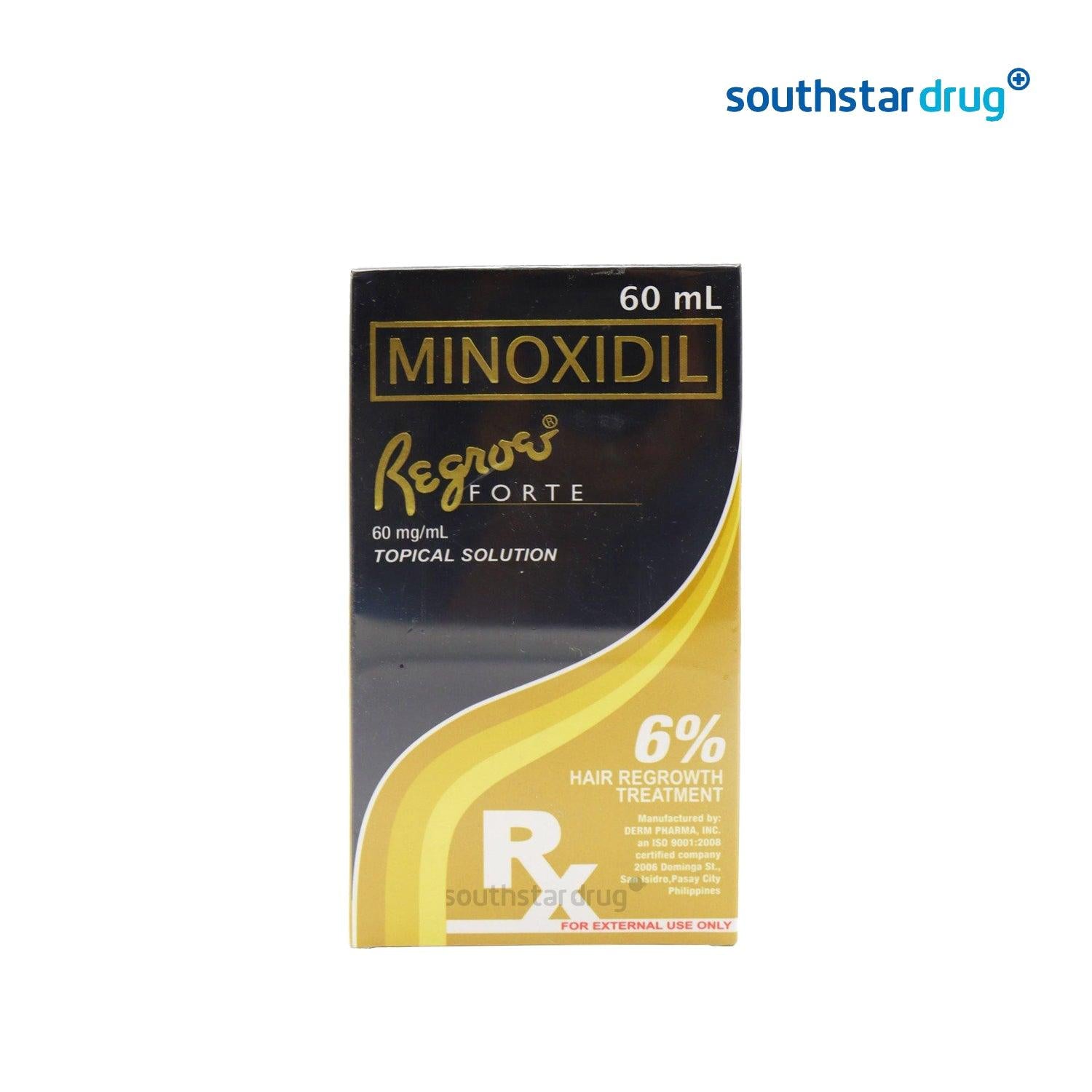 Regroe Forte 6% Hair Regrowth Treatment 60 ml | Lazada PH