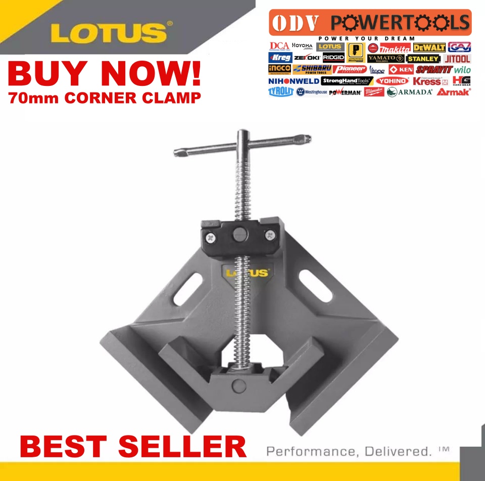 Lotus 70mm Corner Clamp Quick 90 Degrees ~ ODV POWERTOOLS | Lazada PH