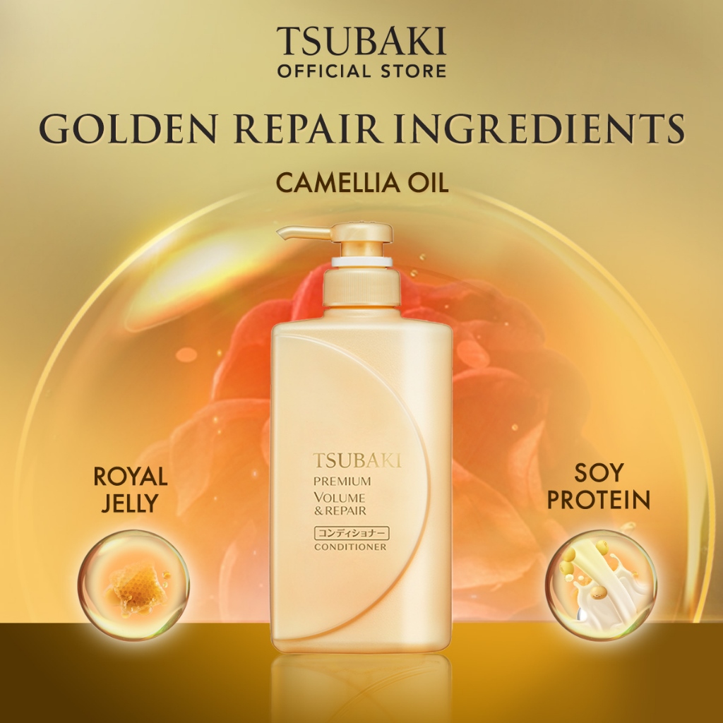 Tsubaki Premium Volume And Repair Conditioner 490ml | Lazada PH