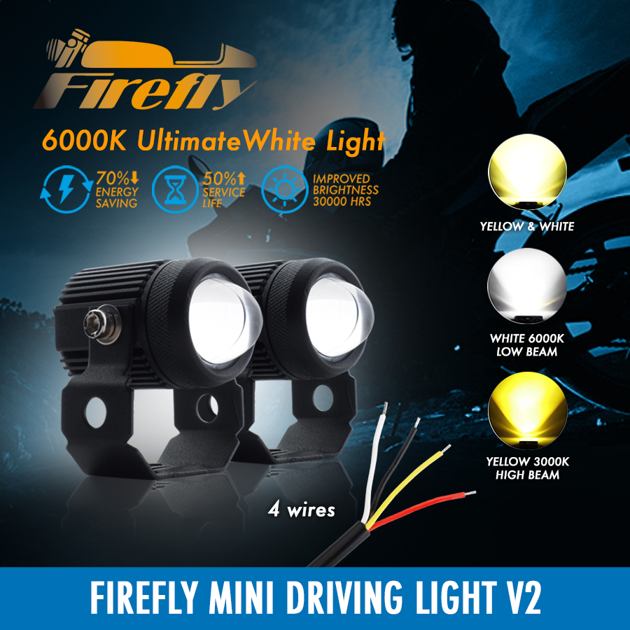 Firefly Mini Driving Light V2 4Wires 40Watts | Lazada PH