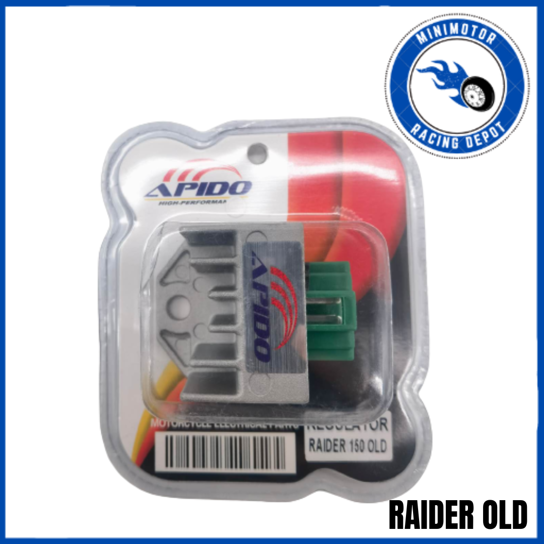 APIDO REGULATOR/RECTIFIER DUAL FOR RAIDER OLD | Lazada PH