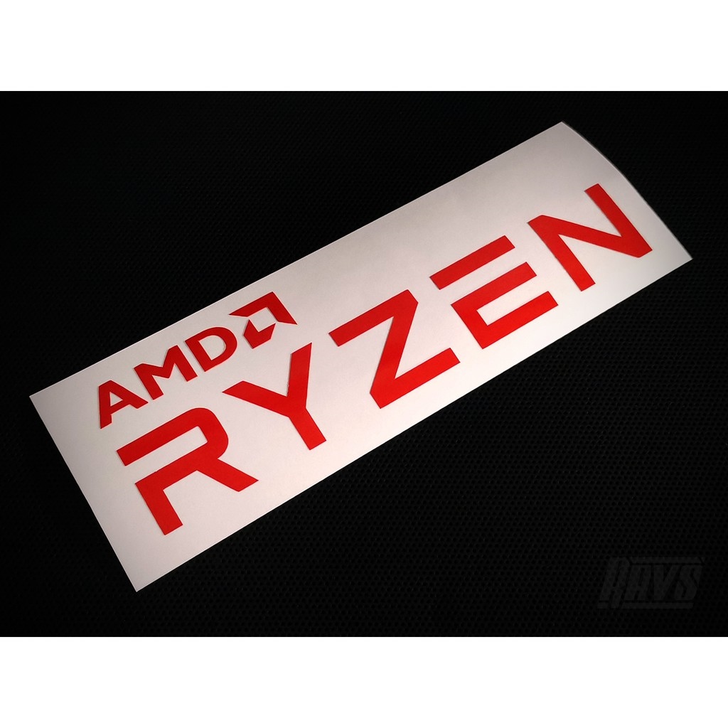 D Ryzen Decal / cutout vinyl stier Local straight hair | Lazada PH