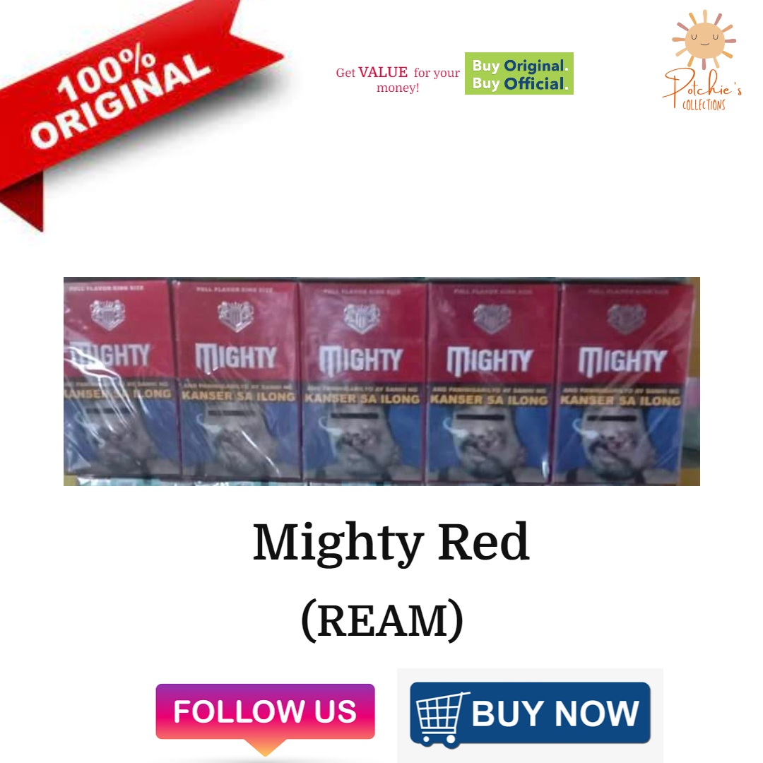 Mighty Red Ream (10 Packs, Flip-top) | Lazada PH
