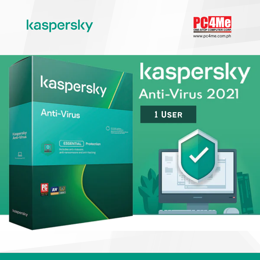 Kaspersky Anti-Virus 2021 | Lazada PH