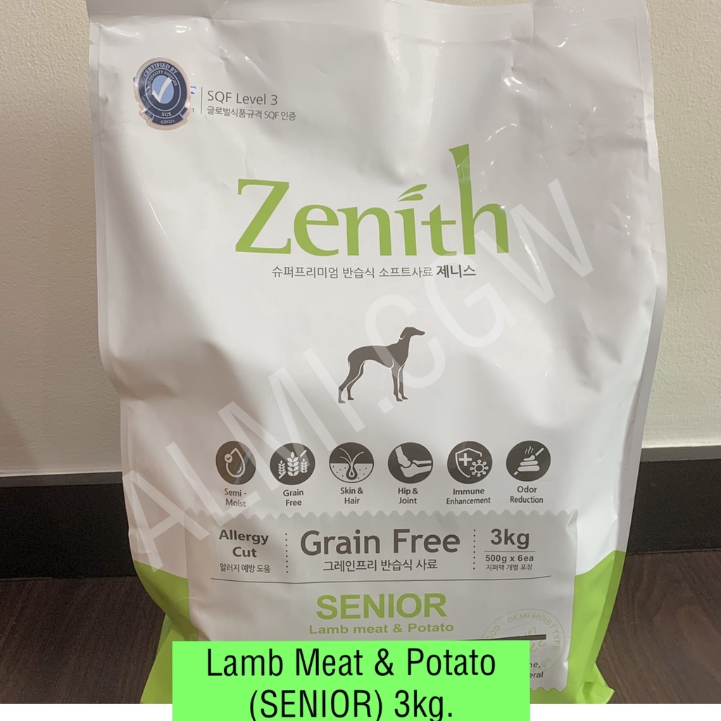 COD: 3 Kilos ZENITH Grain Free Soft Dog Food for Puppy Small Senior ...