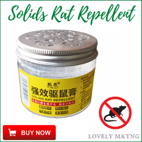 ORIGINAL Solids Rat Repellent Scented Gel Deratization Cream Rodent ...