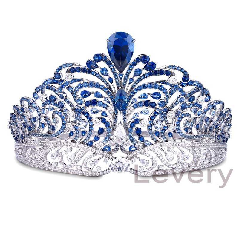 Levery Miss Universe Force for Good Crown Shining Rhinestone Tiara Full ...