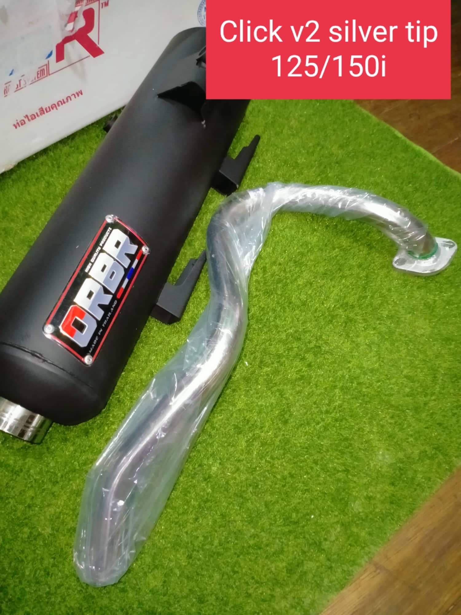 ORBR CHICKEN PIPE V2 FOR SUZUKI SKYDRIVE 125 CARB /HONDA CLICK V2 125i ...