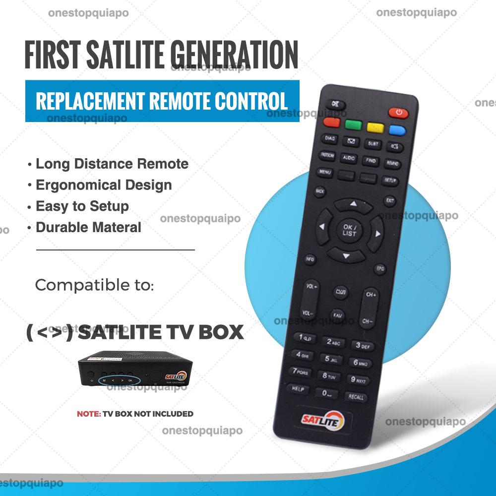 OSQ Replacement Cignal Remote Control for Cignal Satlite TV box First ...