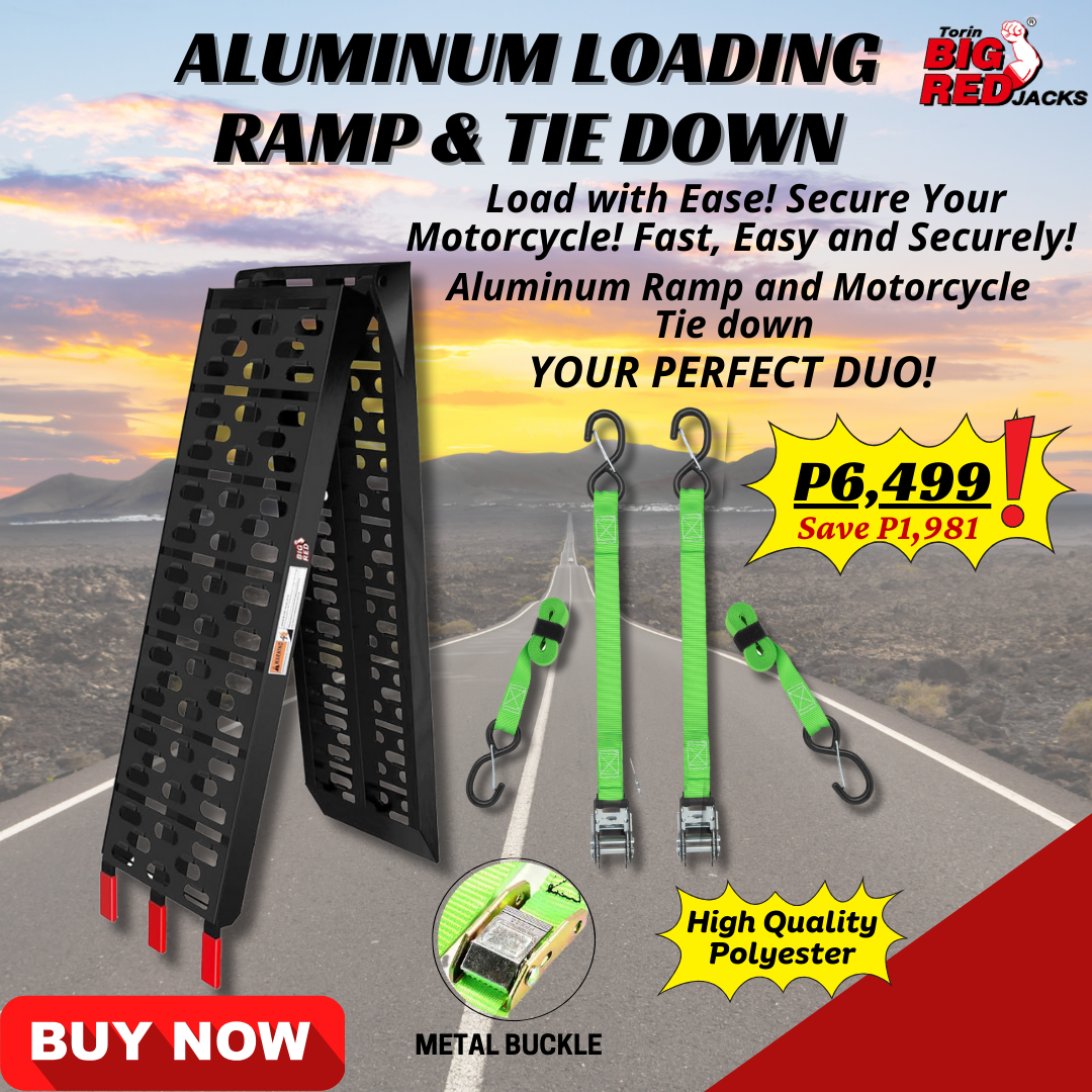 Big Red Aluminum/ Steel Loading Ramp | Lazada PH
