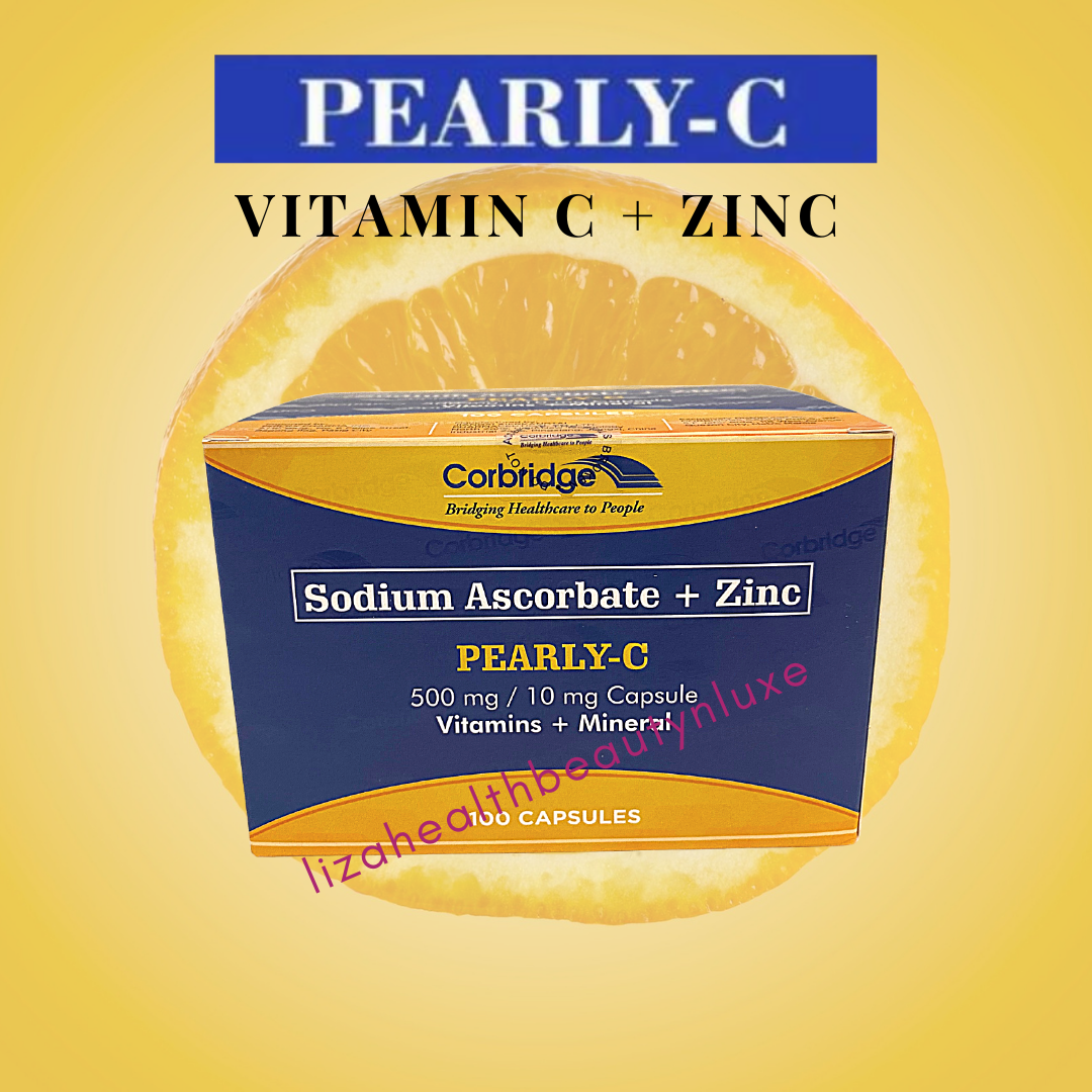PEARLY-C NON ACIDIC VITAMIN C PLUS ZINC 100 CAPSULES | Lazada PH