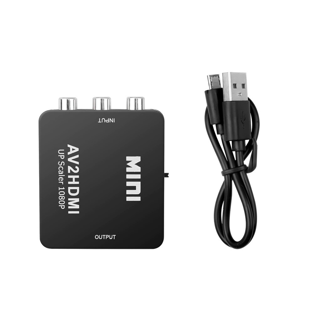 RCA AV to HDMI Converter High Quality HD 1080P AV2HDMI Adapter For TV ...