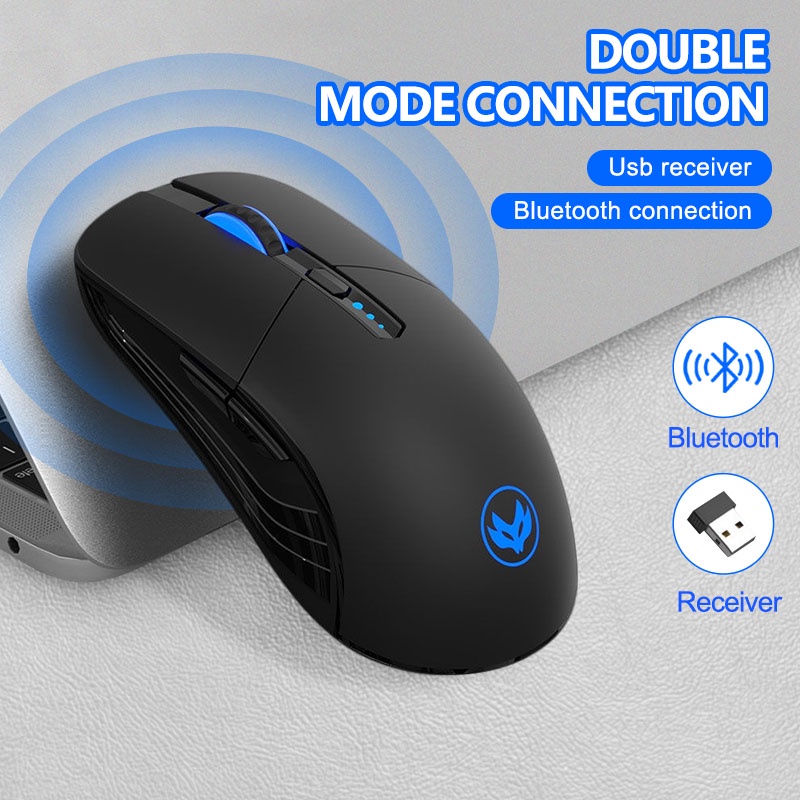 ⚡【In Stock】 Fire Silver Fox Single Mode Bluetooth Mouse Wireless Mouse ...