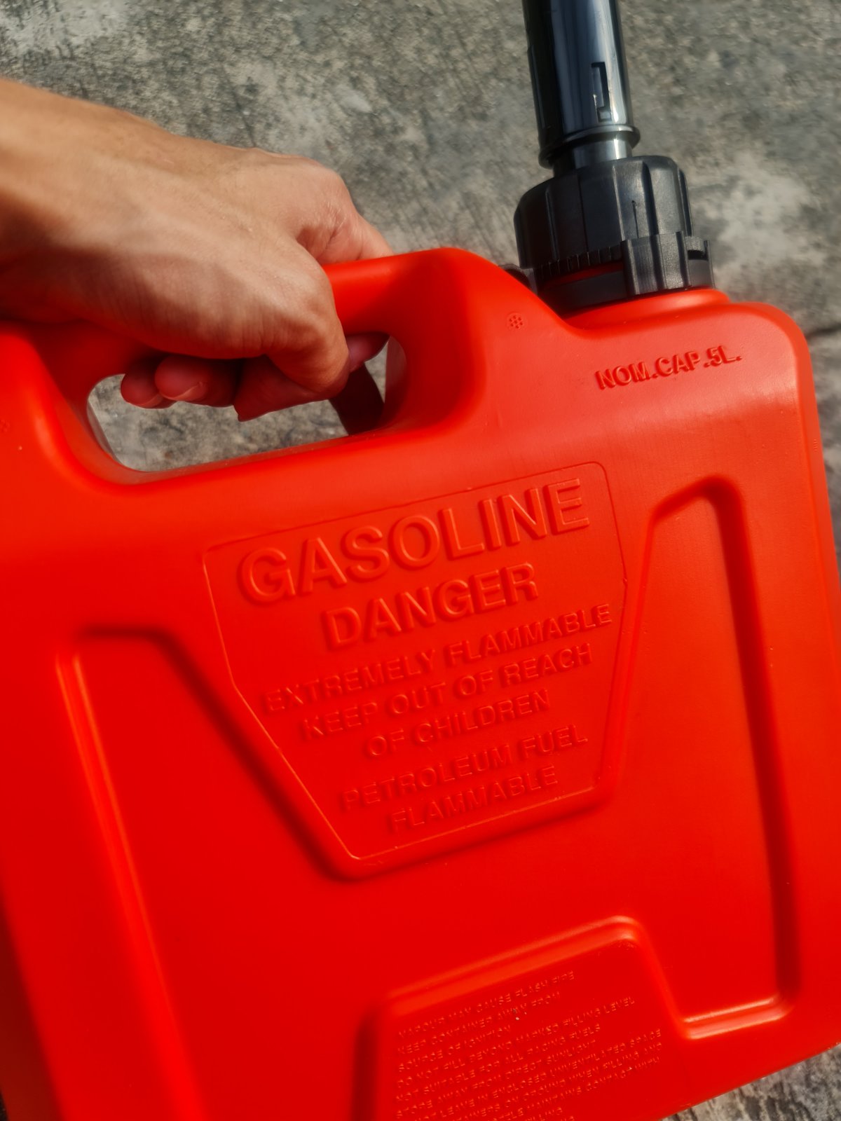 5 liters Fuel Tank Spare bottle gasoline container portable | Lazada PH