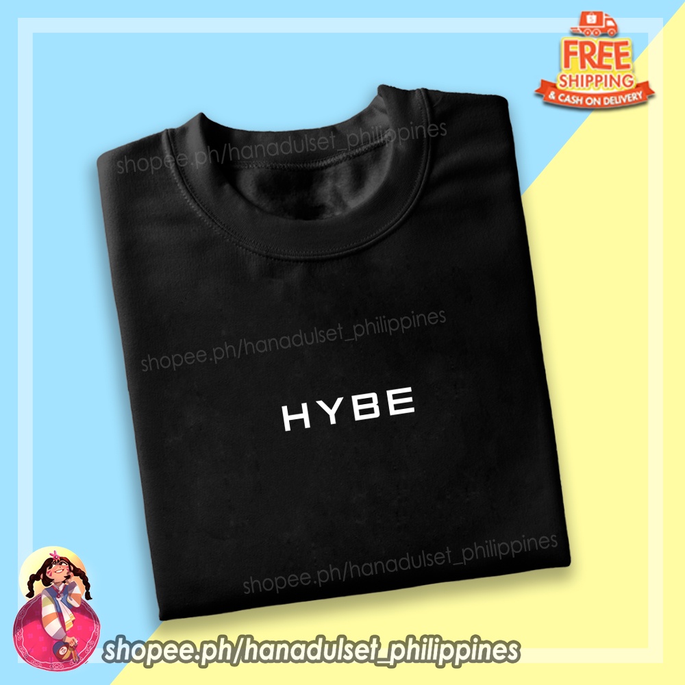 Hybe Tshirt ♥ hdsph | inspired tshirt Enhypen | Bts | Seventeen | Lazada PH