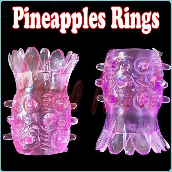 Rambutan Octopus Silicone Ring / Pineaple Silicone Ring Sensual Toys ...