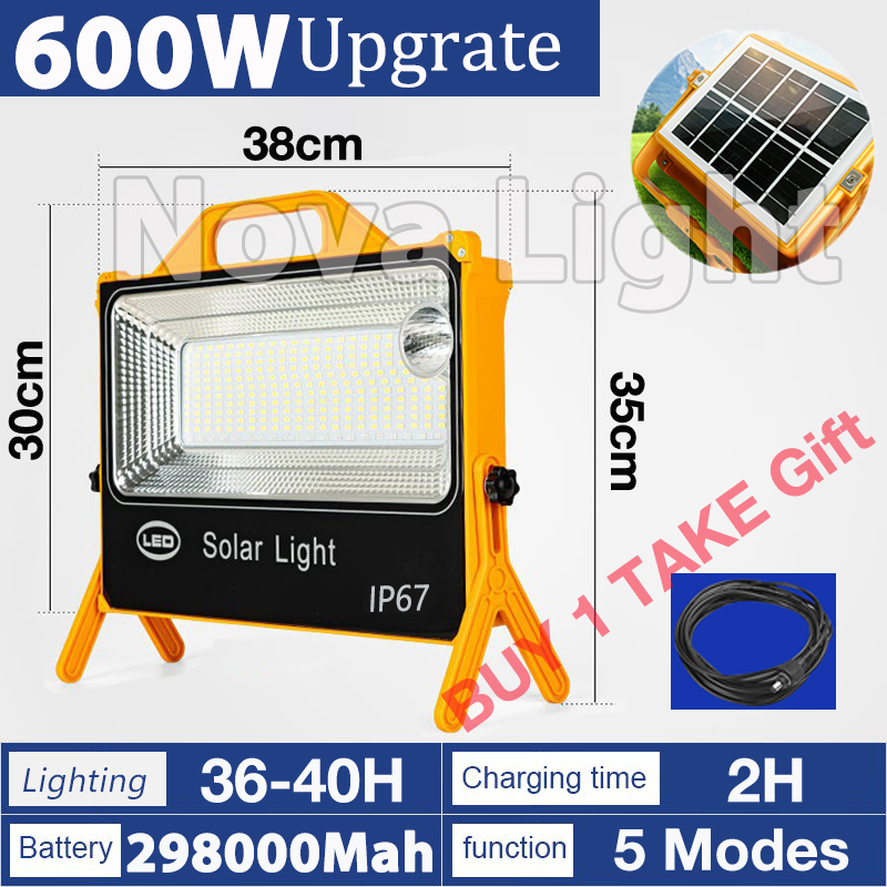 Solar Emergency Light Solar Light Outdoor IP67 Waterproof Solar LED ...